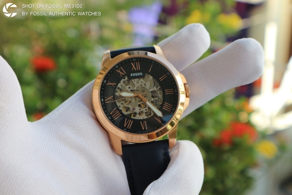 Fossil ME3102 Grant Skeleton Automatic