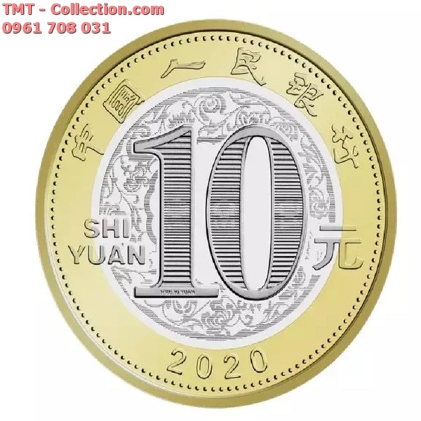 Xu 10 Yuan 2020 hình con chuột