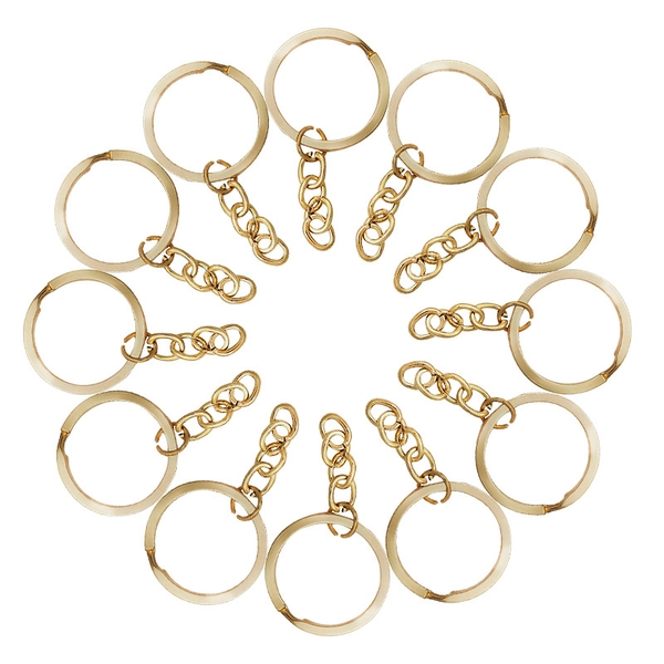 Móc khoá vàng treo thú bông (gói 10 cái) | NoLi Handmade Shop