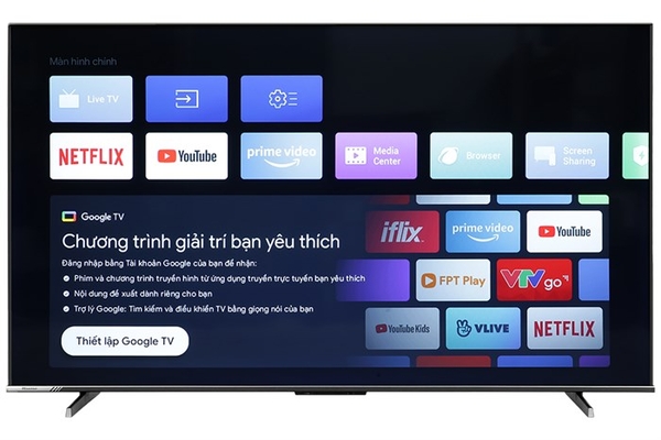 Google Tivi LED Hisense 4K 75 inch 75A6500K