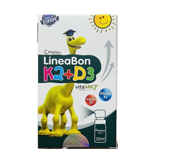 Vitamin K2D3 Lineabon Dạng Xịt 10ml – thienduongtretho.com