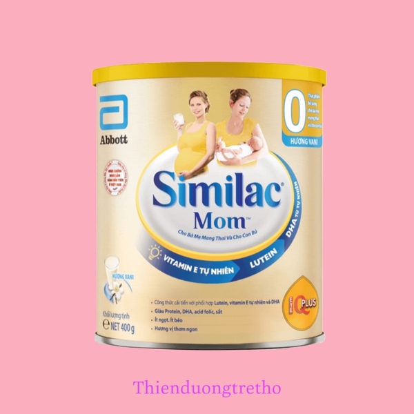 Sữa Similac Mom Vị Vani 400g – thienduongtretho.com