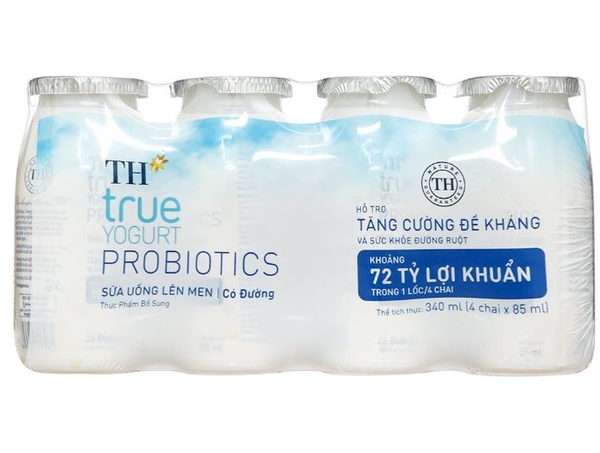 Sữa Chua Lên Men Có Đường TH True Yogurt Probiotics – thienduongtretho.com