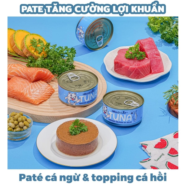 HelloCat - Pate Lon cho Mèo 160g