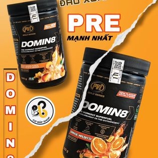 PVL DOMIN8 PRE WORKOUT 520G - Cơ Bắp Shop