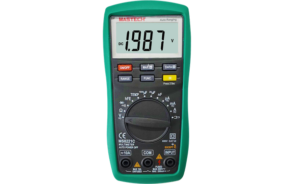 Đồng hồ vạn năng Mastech MS8221C, Đồng hồ vạn năng
