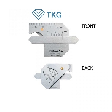 Thước đo mối hàn Niigata seiki WG-1, Thước đo mối hàn