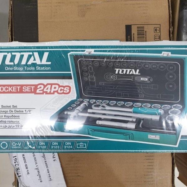 Bộ tuýp 1/2" 24 chi tiết Total THT141253