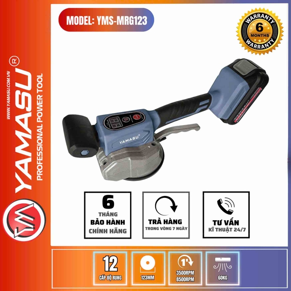 Máy Hít - Rung Gạch Động Lực Pin 21V Phiên Bản Cao Cấp Yamasu YMS ...