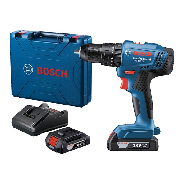 Máy khoan Vặn Vít Pin GSB 183-LI (2 Pin) Bosch 06019K91K0 Chính Hãng ...