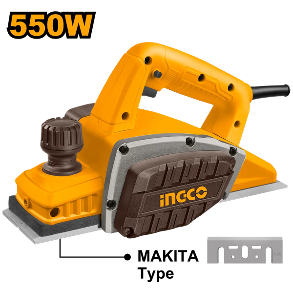 Máy Bào Điện 550W INGCO PL5508 Chính Hãng Giá Tốt