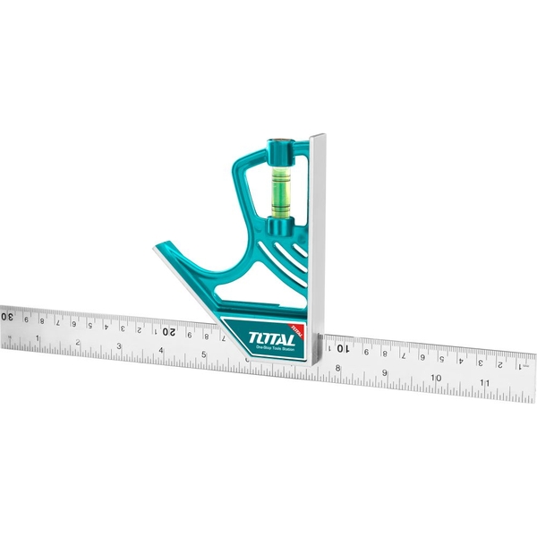 Thước vuông kết hợp cán nhựa 300mm total TMT653005