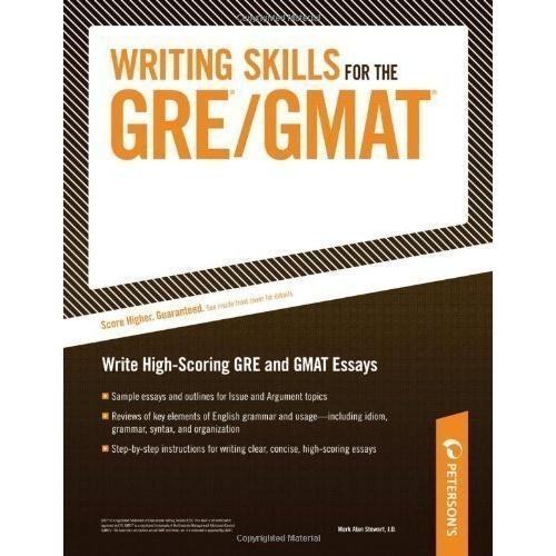 Writing Skills for the GRE & GMAT (Peterson's Writing Skills for the ...