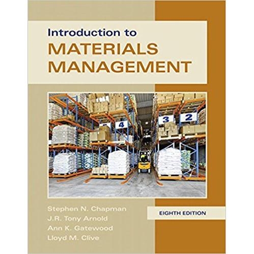 Introduction to Materials Management (8th Edition) 8th Edition