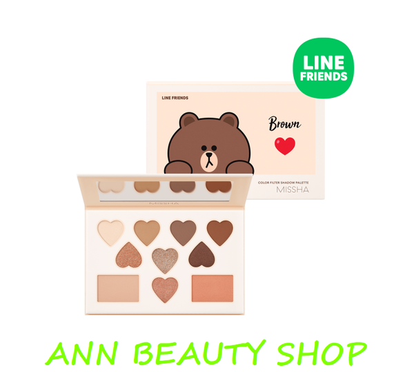 Bảng Phấn Mắt Missha Line Friends Color Filter Shadow Palette (date 9/ ...