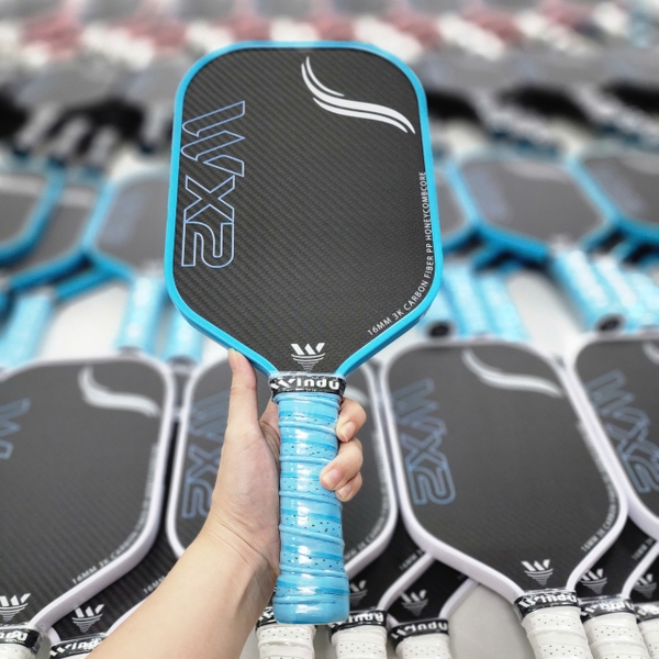 Vợt Pickleball Windy WX2 Viền Xanh Ya Anh em Sport