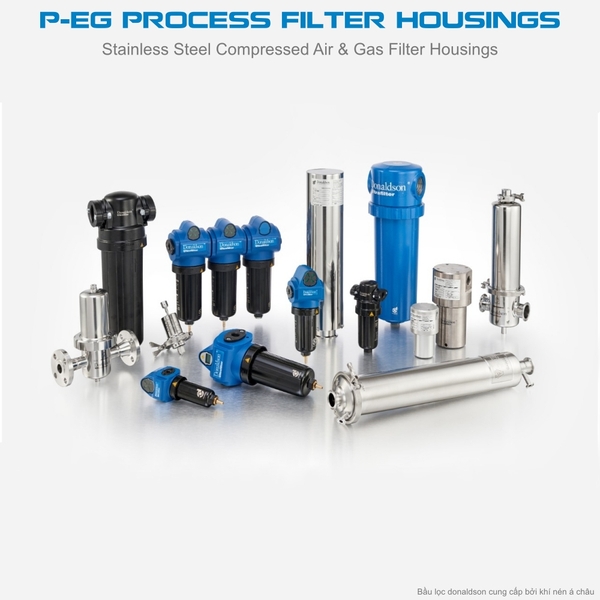 Bầu lọc inox P-EG Process Filter Housings Donaldson
