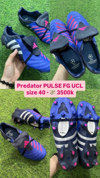 Predator PULSE FG UCL | Meomeoshoes - Giày bóng đá chính hãng giá tốt