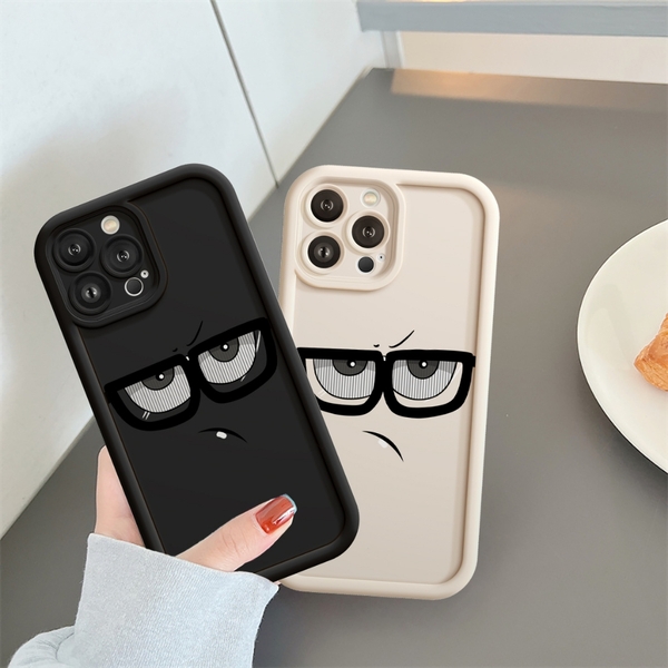 Ốp angry face mềm chống sốc Shin Case