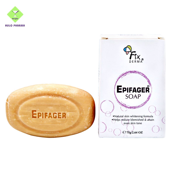 Xà Phòng Trắng Sáng Da Mờ Thâm Nám Fixderma Epifager Soap 75g