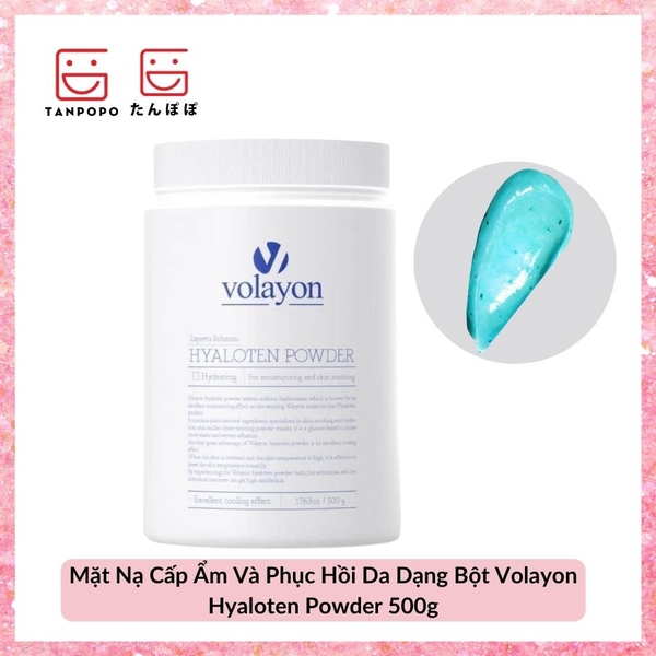 Mặt Nạ Cấp Ẩm Và Phục Hồi Da Dạng Bột Volayon Hyaloten Powder