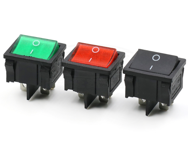 công tắc 4 chân 2 vị trí KCD2-501 6A – https://dientubachviet.com/