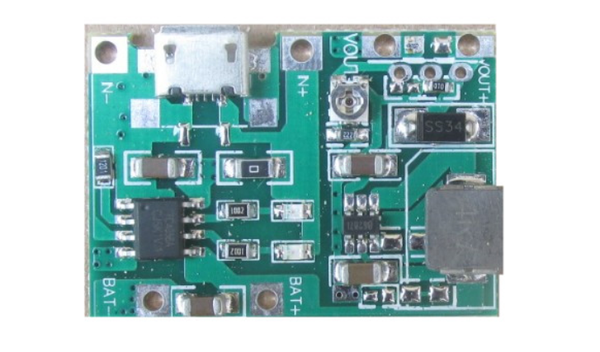 Mạch sạc pin kèm nâng áp có điều chỉnh (8c6.1) – https://dientubachviet ...