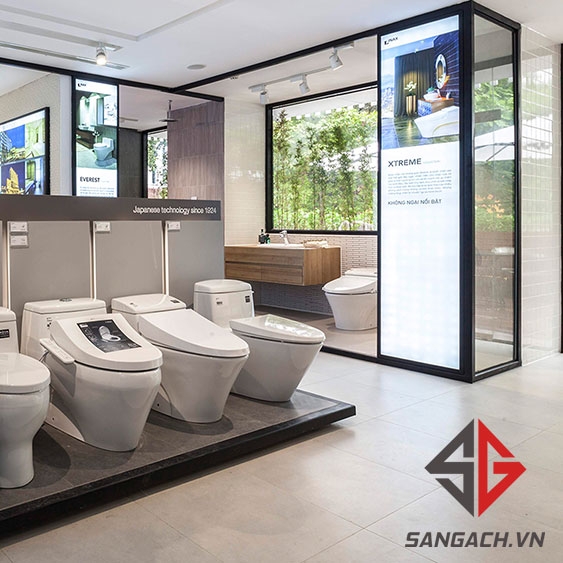 Cách nhận diện logo Inax chính hãng chi tiết nhất - Showroom Sàn Gạch