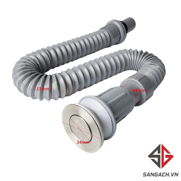 BỘ XẢ NHỰA RUỘT GÀ SAGA BX07 - Showroom Sàn Gạch
