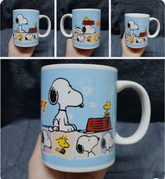 Ly sứ hoạt hình chó Snoopy 360ml - ly sứ mẫu hoạt hình Khánh Phương Shop