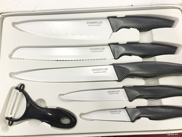 bộ dao lock&lock 6 món - bộ dao nhà bếp Lock&Lock 6 món Khánh Phương Shop