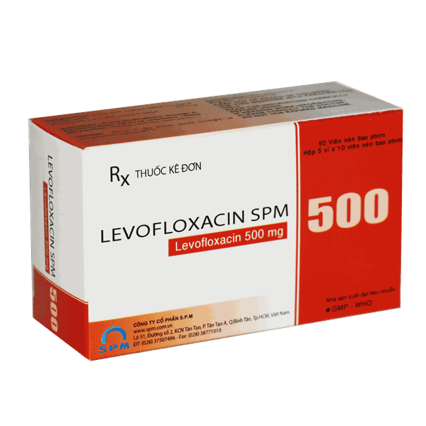 Levofloxacin SPM 500 | Công ty Cổ phần SPM