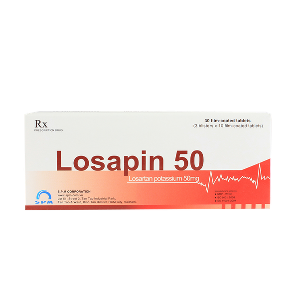 Losapin 50 | Công ty Cổ phần SPM