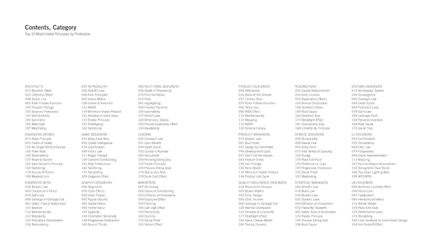 Universal Principles of Design