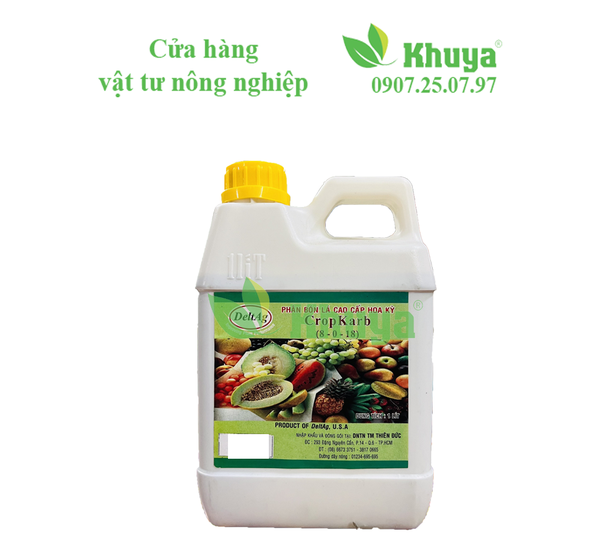 CropKarb 8-0-18 1 lít - CỬA HÀNG VẬT TƯ NÔNG NGHIỆP KHUYA