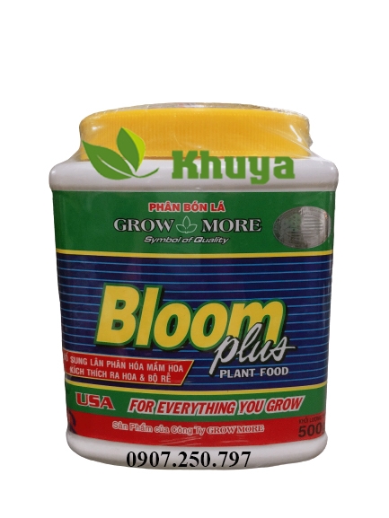 Growmore Bloom Plus 500gr - CỬA HÀNG VẬT TƯ NÔNG NGHIỆP KHUYA