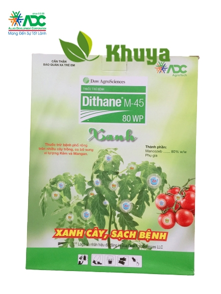 Dithane M45 xanh 1kg - CỬA HÀNG VẬT TƯ NÔNG NGHIỆP KHUYA