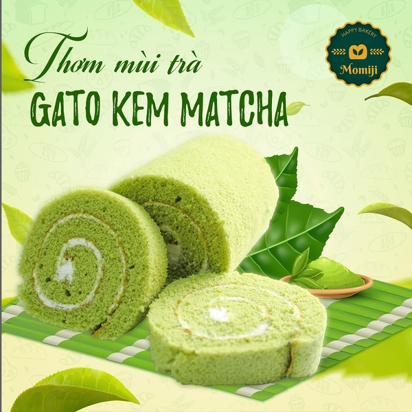 💚THƠM THƠM MÙI TRÀ🌿 Momiji Bakery