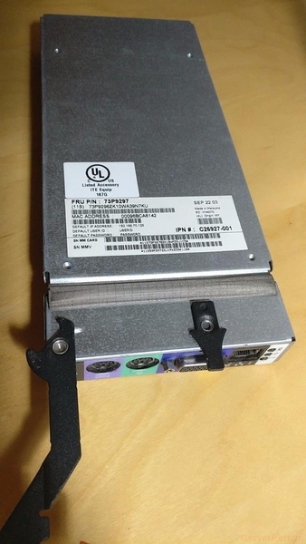 Mô đun Module Management IBM Bladecenter E KVM IMM 73P9297 13N2280 ...