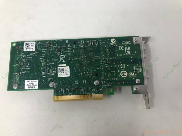 0942V6 942V6 Card Nic Dell Intel X520-DA2 10GbE 2 Port FC SFP ...