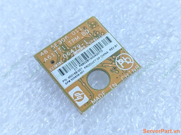 505836-001 450168-001 488069-B21 Bo mạch HP HP Trusted Platform Module ...