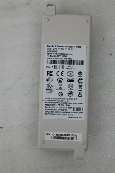 AP-PSBIAS-2P2-AFR Bộ nguồn PSU Motorola PoE Power Injector | ServerPart.vn