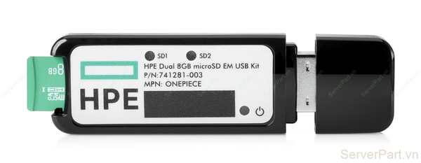 741279-B21 741281-001 741281-003 Flash Media Kit HP 8gb Dual microSD F ...