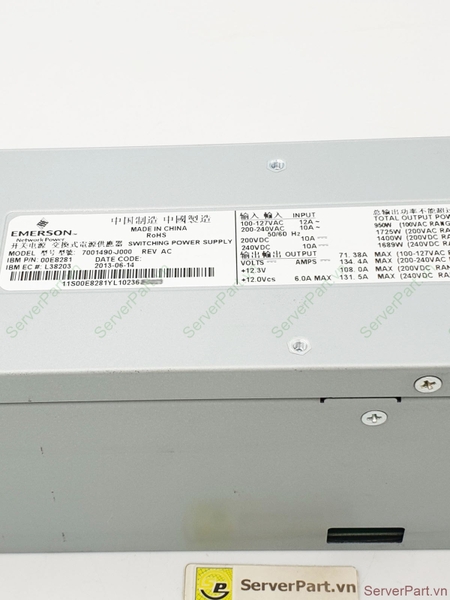 Bộ nguồn PSU IBM Pseries Power7 P720 P780 9117-MMB 3592 8202 8205 Serv ...