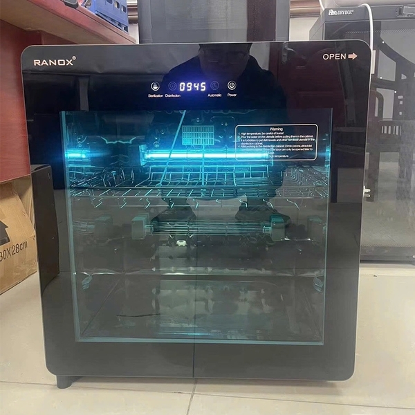 Tủ sấy bát Ranox 65L diệt khuẩn UV +Ozone dienmaythanglong.vn