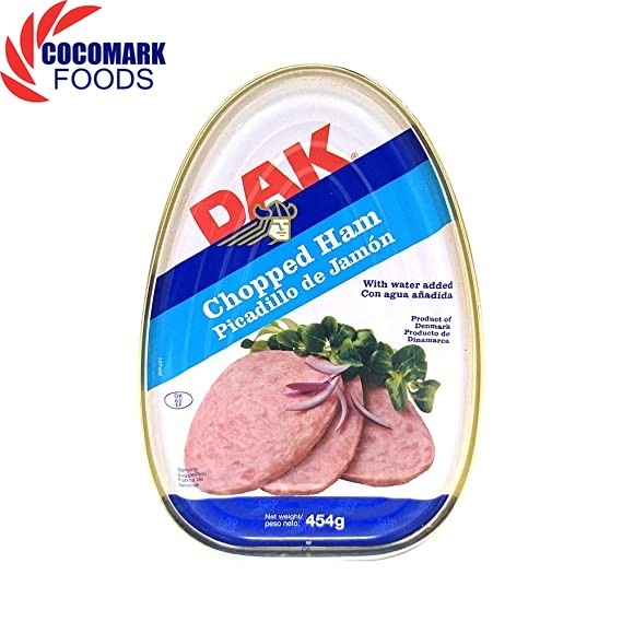 Pate Thịt Heo hiệu Dak Chopped Ham - Nhập khẩu Đan Mạch 454g Cocomark