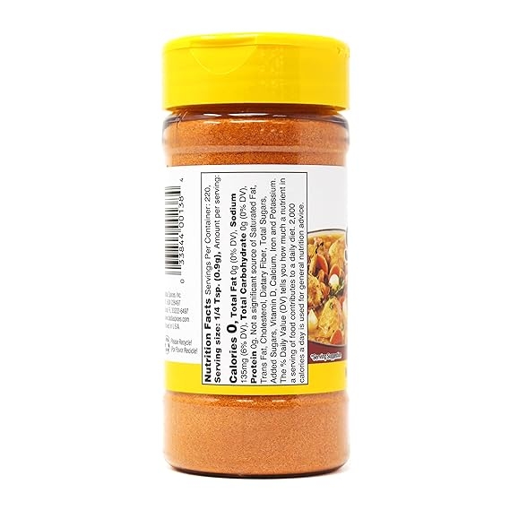 Hỗn hợp gia vị Sazon with Saffron - Badia Sazon with Saffron hủ 198.4 ...