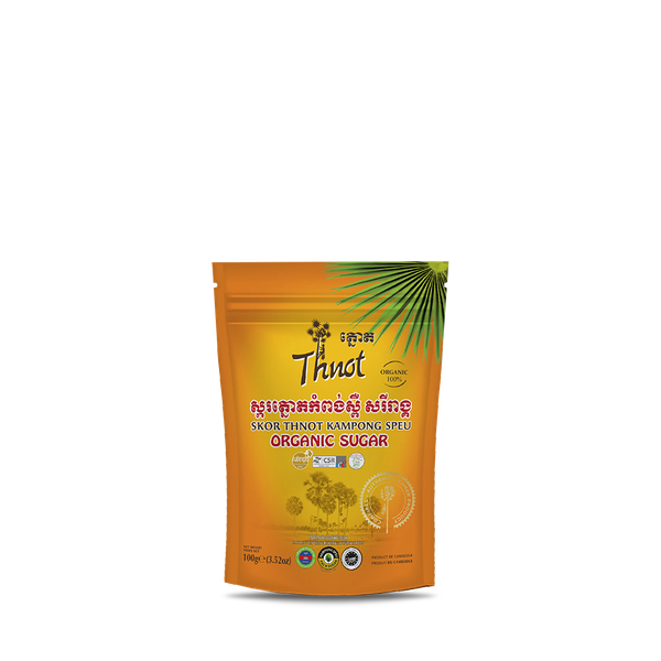 Đường Thốt Nốt Hữu Cơ 100g THNOT Organic Sugar - Organic360