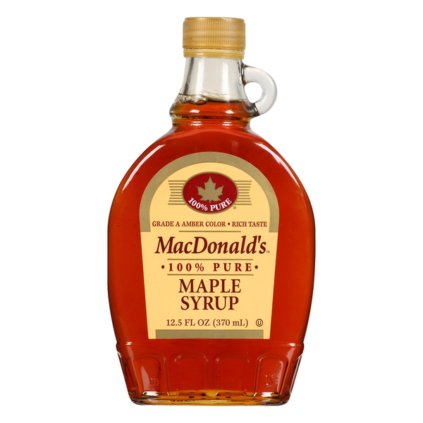Siro Lá Phong MacDonald's Pure Maple Syrup 370ml - Organic360