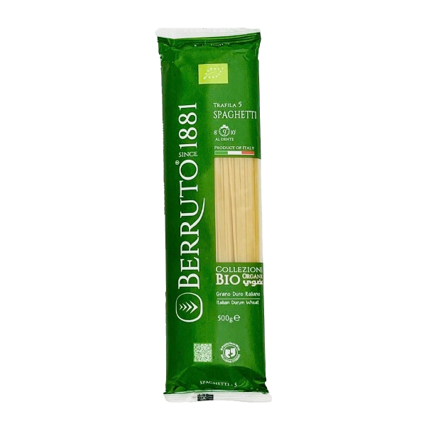 Nui Mì Hữu Cơ BERRUTO 1881 Spaghetti 500g - Organic360